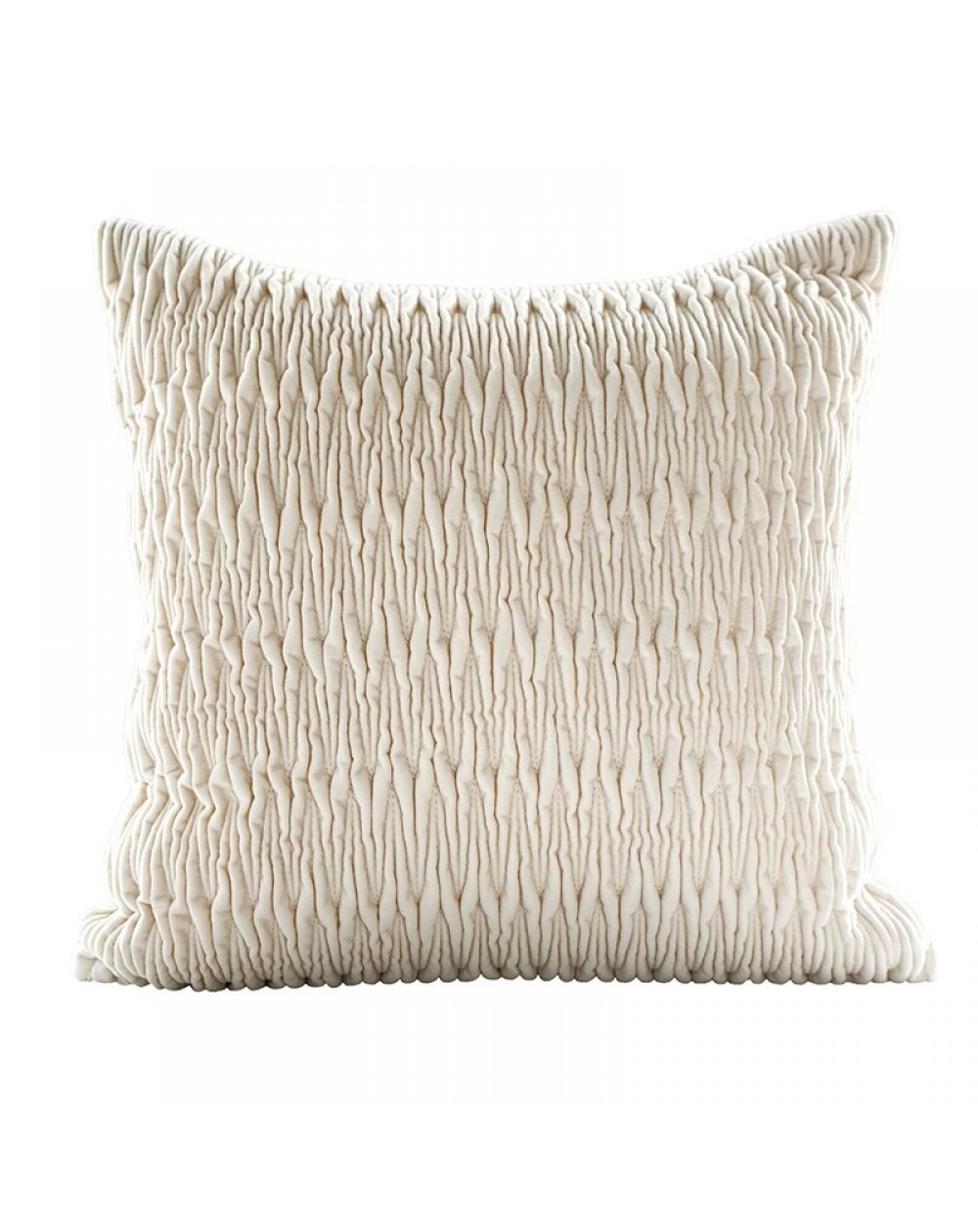 Solid color velvet beach wool throw pillow velvet crease cushion Nordic ...